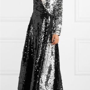 We Are Leon | Dresses | We Are Leon Designer Sequin Wrap Dress With ...